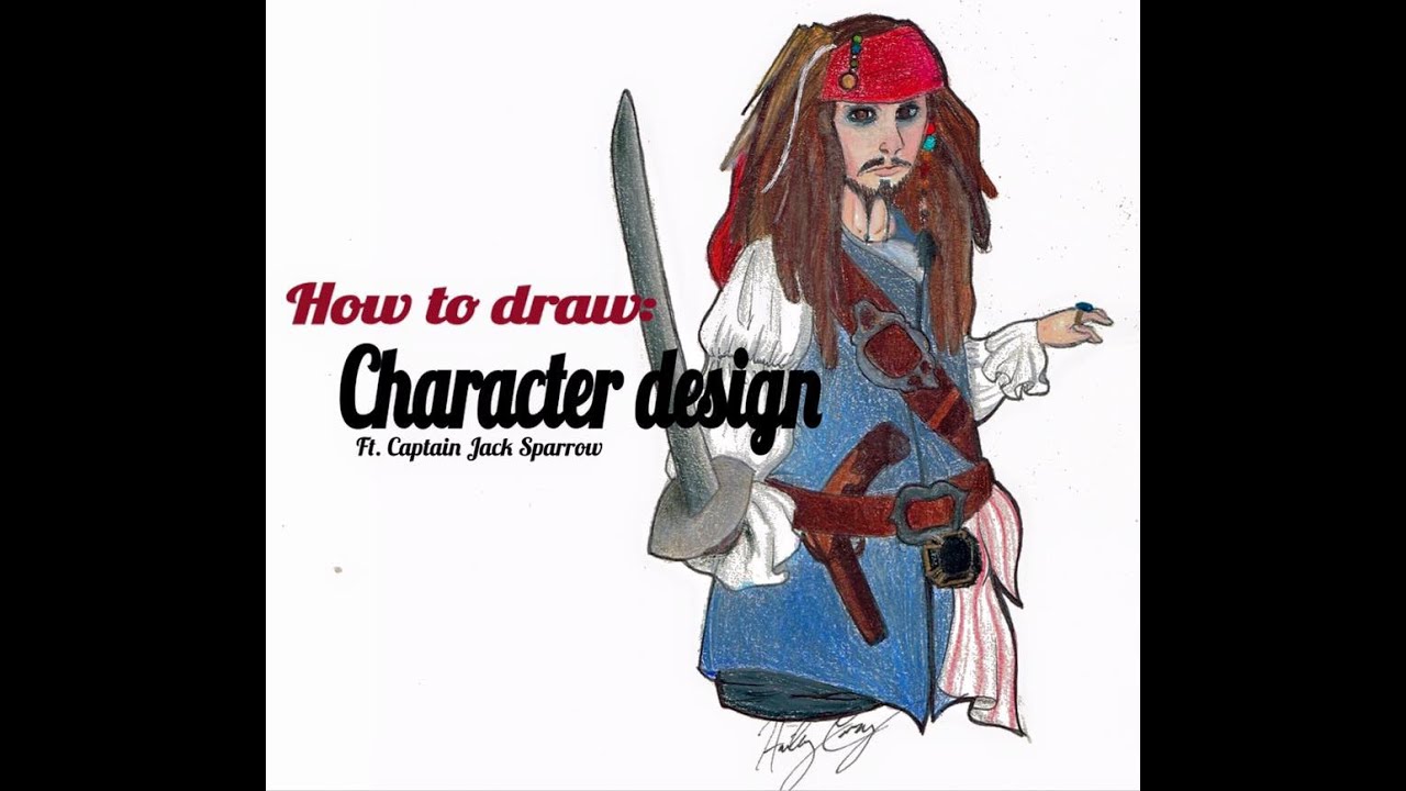 How to draw: Basic character design - YouTube