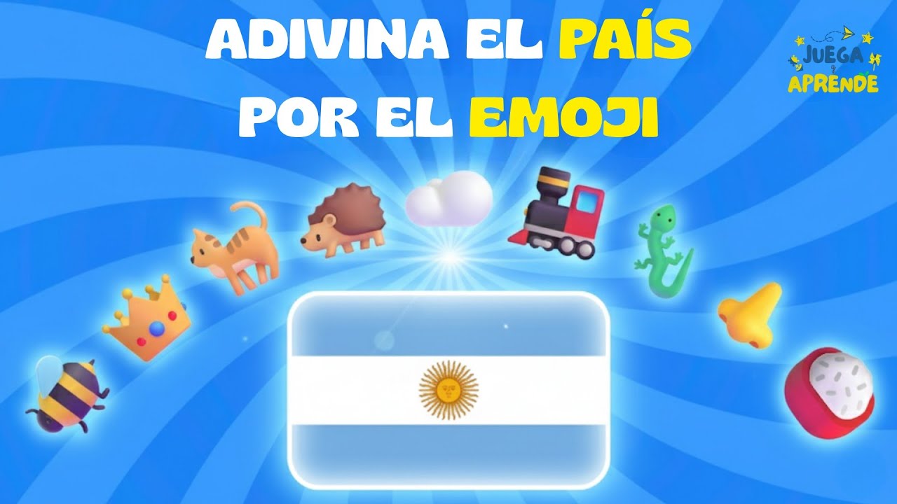 Adivina el país por el emoji🌍 | Juego divertido de países para toda la ...