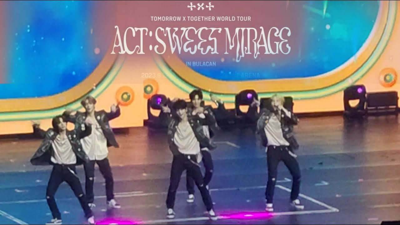 Magic - TXT WORLD TOUR ACT SWEET MIRAGE in Bulacan (Fancam) - YouTube