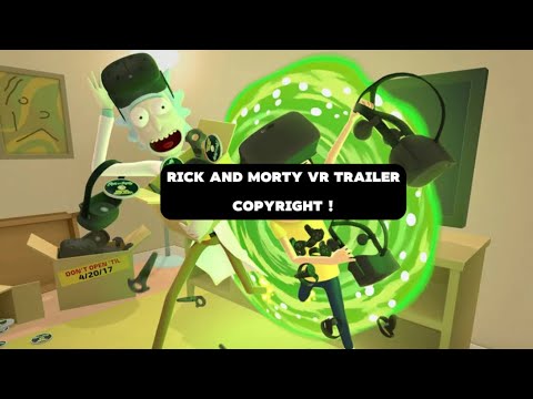Rick And Morty Vr But Copyright ! - YouTube
