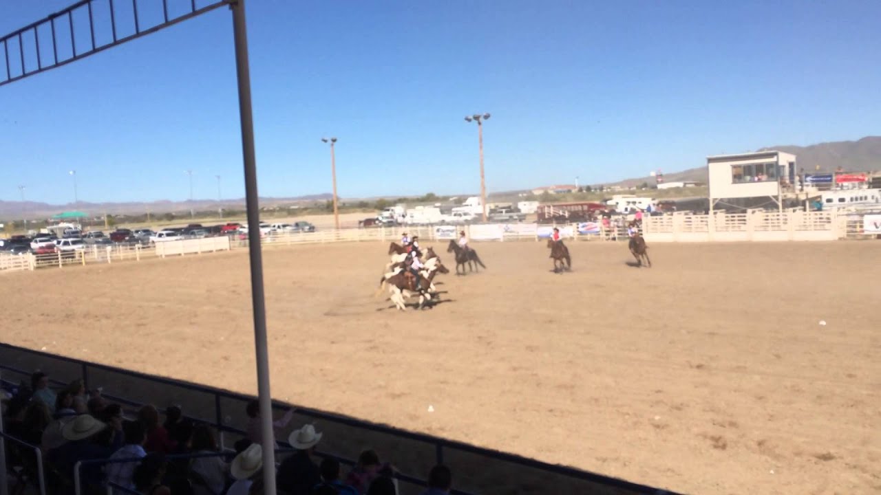 Golden West Cowgirls Rex Allen Days Rodeo 2014 - YouTube
