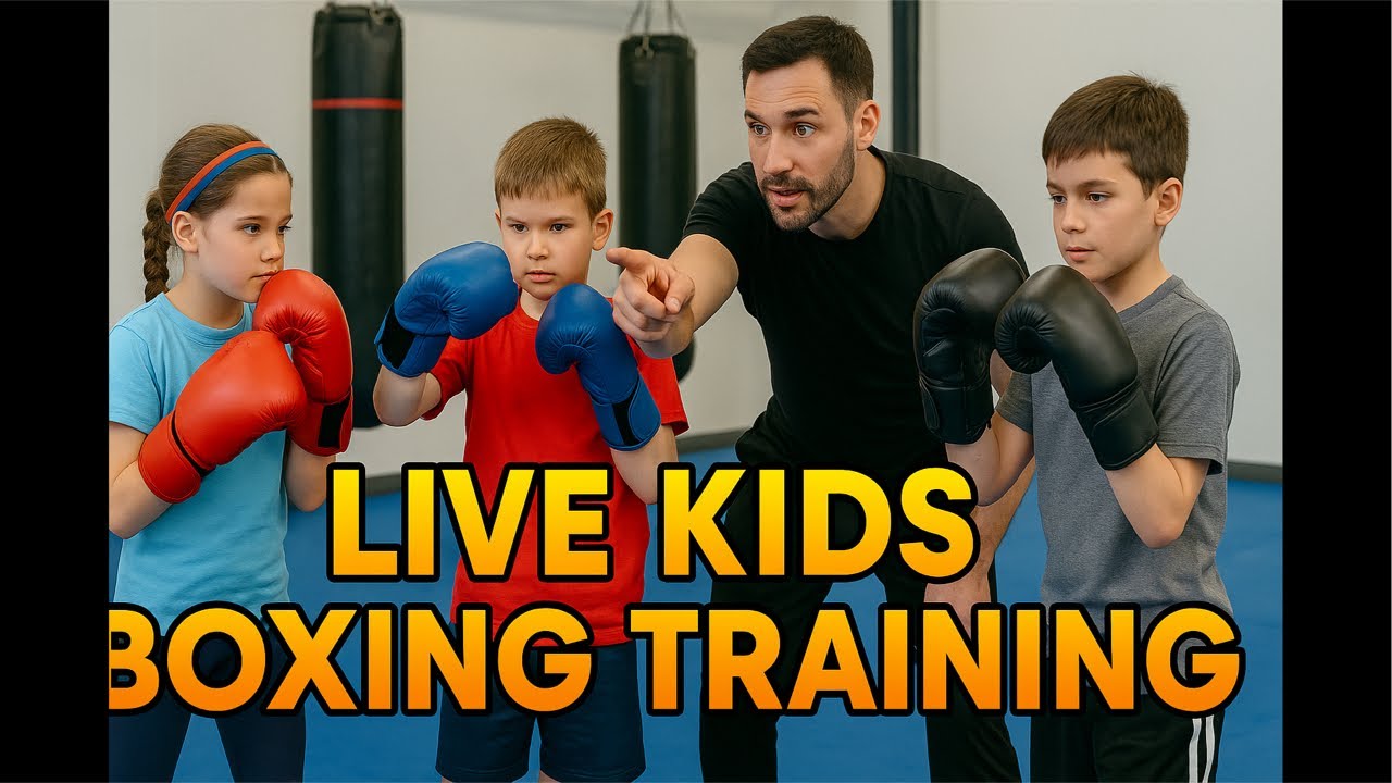 Live Kids Boxing Training. - YouTube