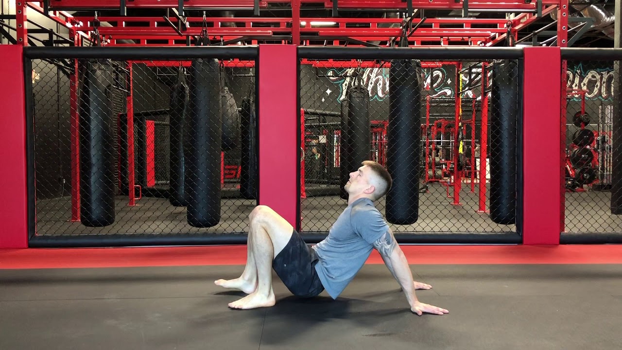 Seated anterior shoulder stretch - YouTube