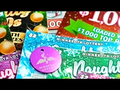 🎁🎄🎉Brand New - MN Lottery Holiday Scratchies - Oct 2024 🎉🎄🎁 - YouTube
