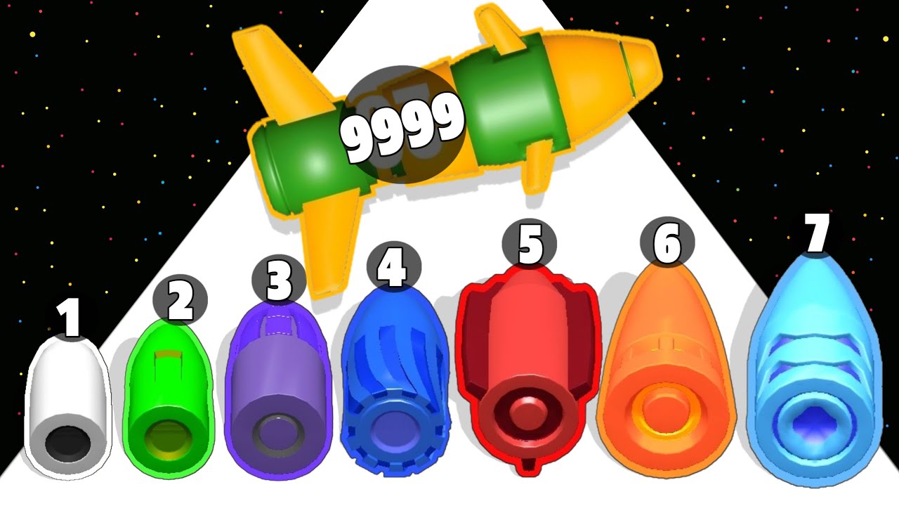 Bullet Evolve - Level Up Last Bullet Max Level Gameplay (Merge Bullet) - YouTube