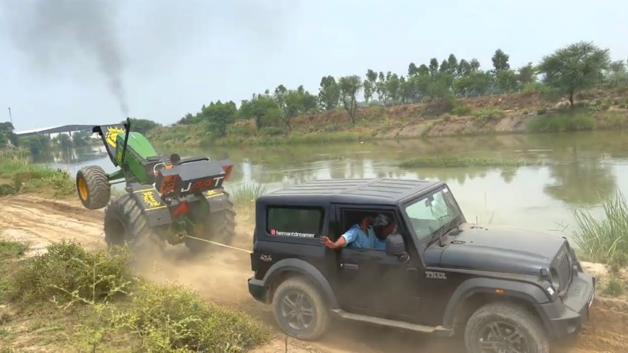 TOCHAN KING VS THAR 4*4 tochan video #thar #tochan #youtube ⁠ @nishu ...