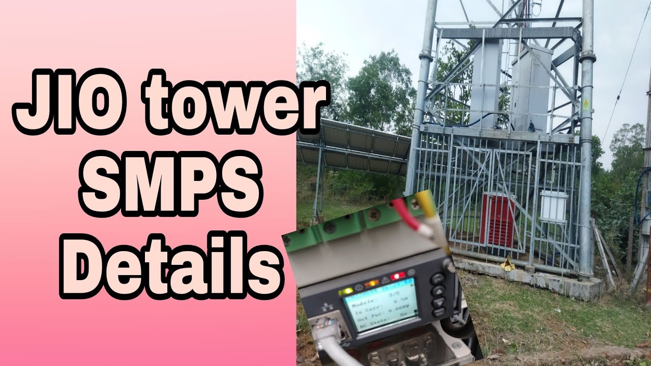 Jio tower SMPS details & how works LLVD & BLVD - YouTube