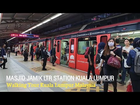 🇲🇾 Masjid Jamik LRT Station | Sentul Timur Line - Laluan Sentul timur ...