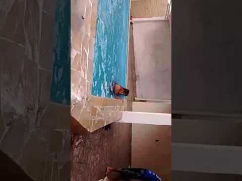 Gorda tenta sair dá piscina e não aguenta e volta
