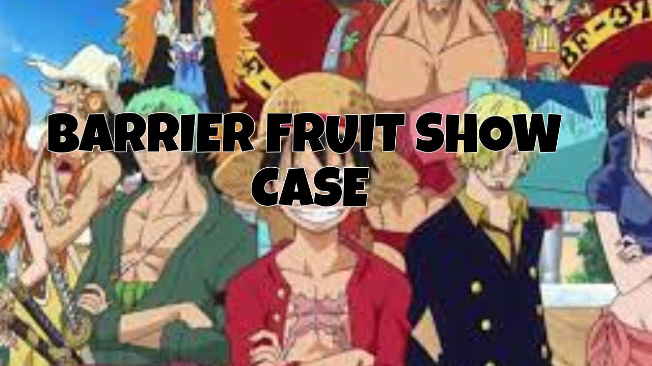 BARRIER SHOWCASE! (PROJECT PIECE) - YouTube