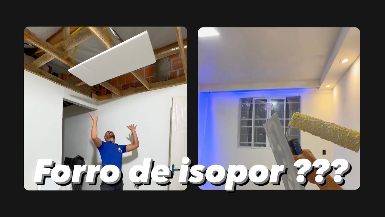 Como montar forro na sua casa - YouTube