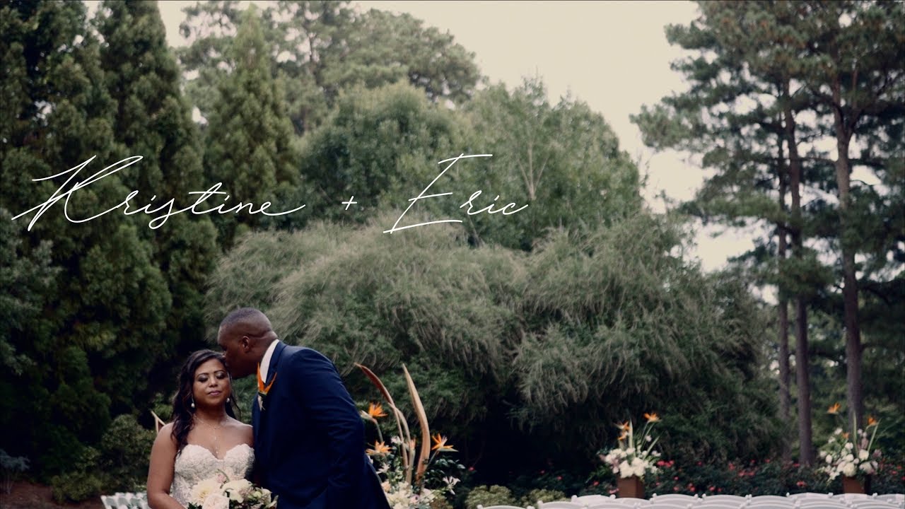 Kristine + Eric's Wedding at the Umstead Hotel in Cary, NC - YouTube