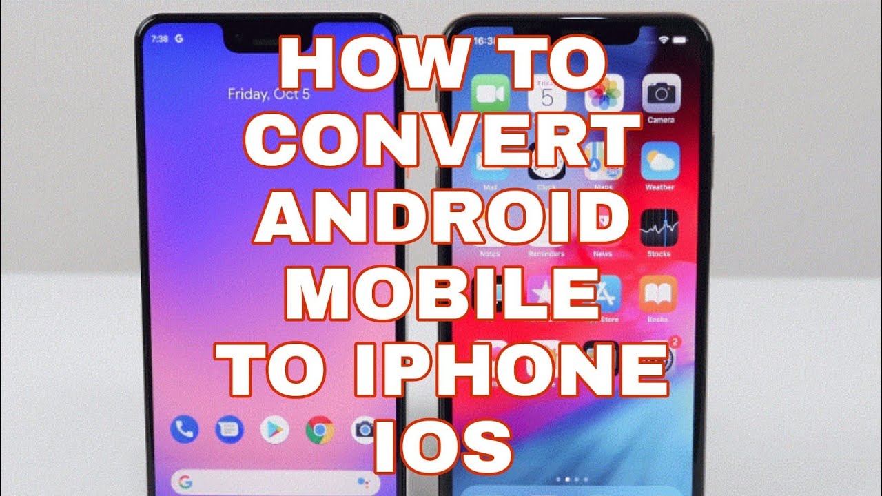 HOW TO CONVERT ANDROID MOBILE ON IPHONE 13 IOS { RUEL-TV } - YouTube