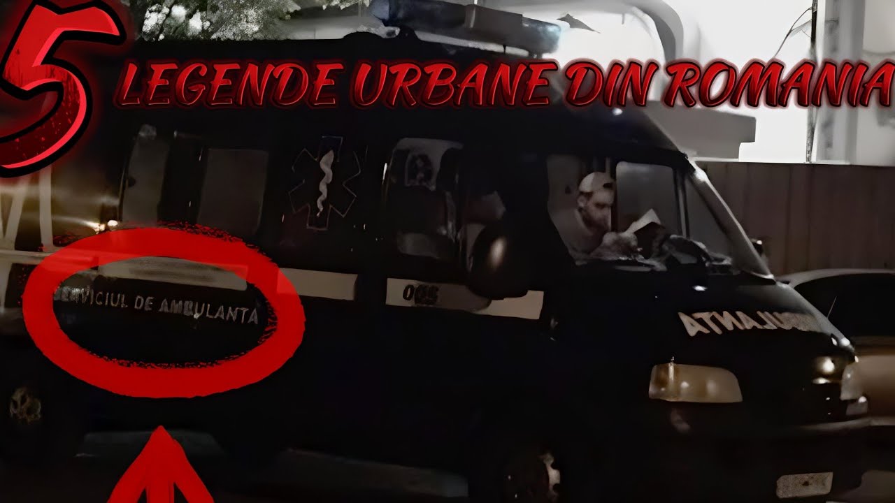 AMBULANTA NEAGRA ESTE REALA-TOP 5 LEGENDE URBANE DIN ROMANIA - YouTube