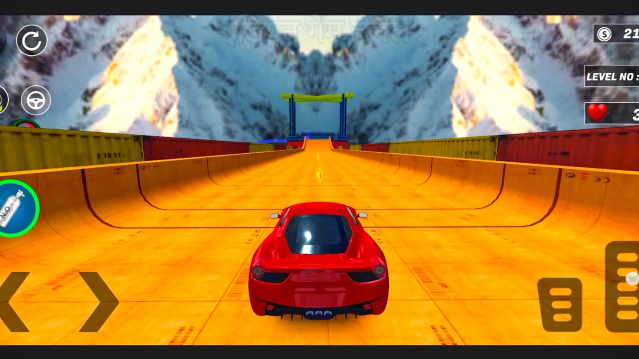 Impossible Car Stunts Car Games 3D | गाड़ी वाला गेम | Gameplay Car ...