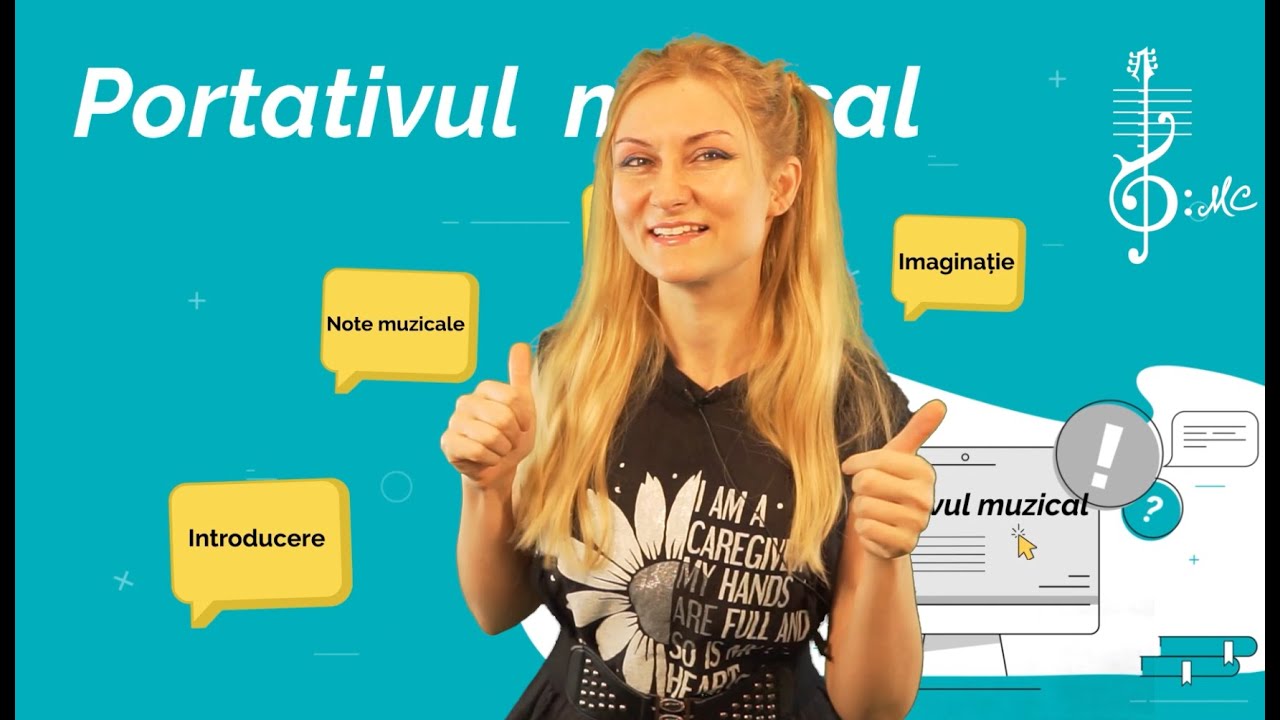 Portativul Muzical & Cheia Sol - pe înțelesul copiilor - Musical Staff ...