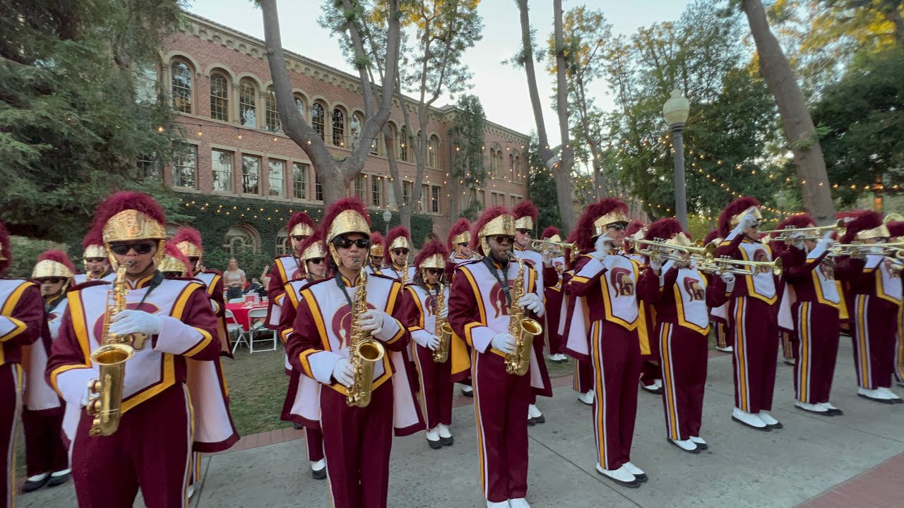 USC Trojan Marching Band Associates Party Full Pregame Show vs. Cal 11 ...