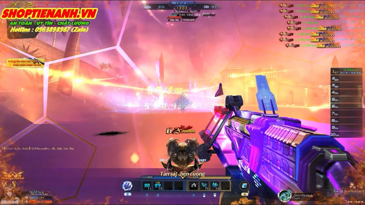 [ Truy Kích RPG ] Eye Of Retribution Càn Quét God 3-2 Mức Ác Mộng Cực ...