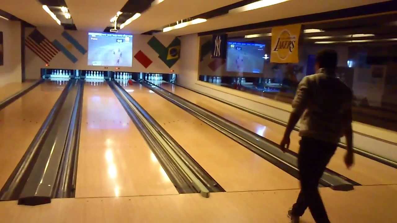 Srikanth Bowling Clean Sweep in 2 shots - YouTube