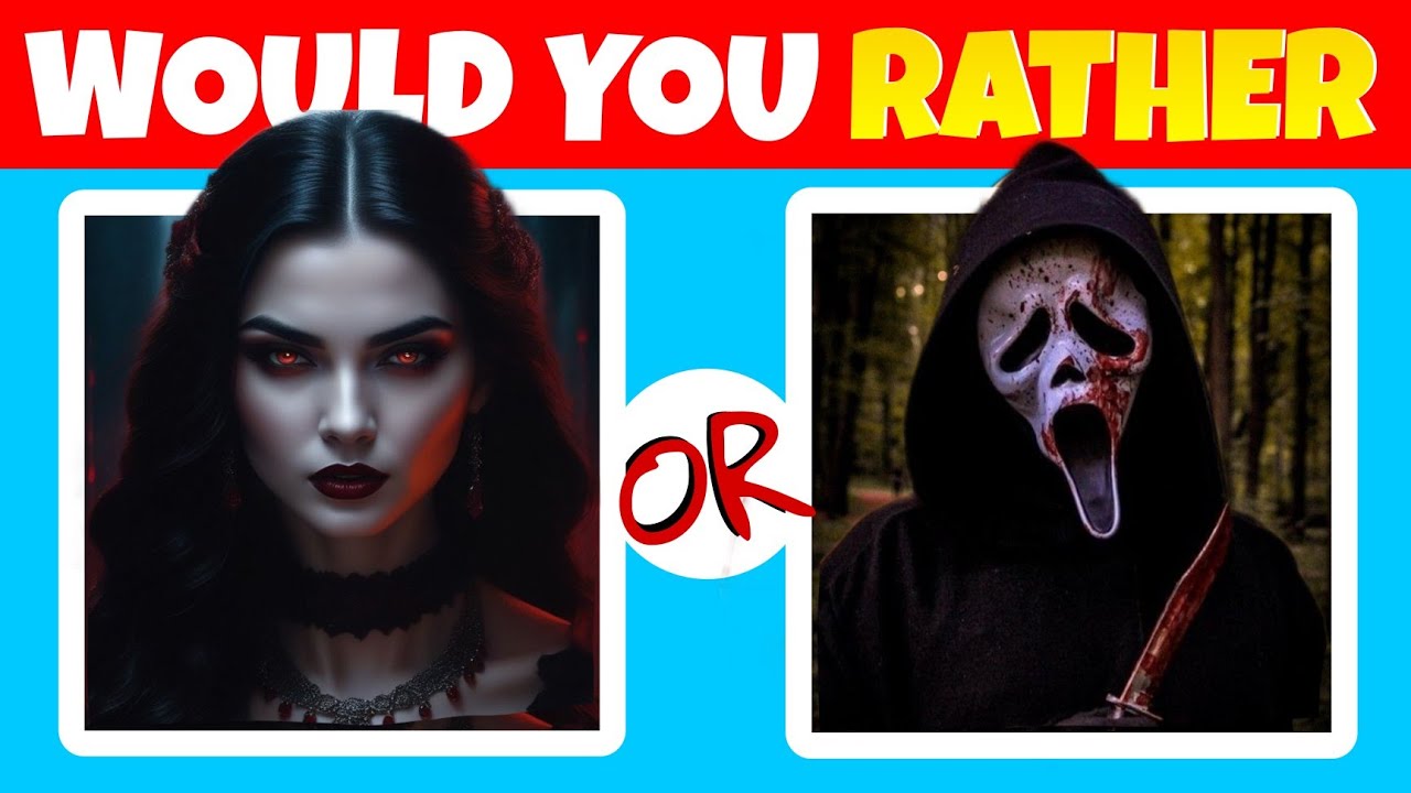 Would You Rather: Horror Edition - Choose Your Worst Nightmare! - YouTube