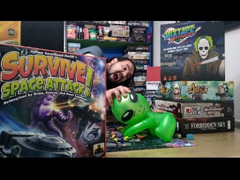 How to play survive space attack - YouTube