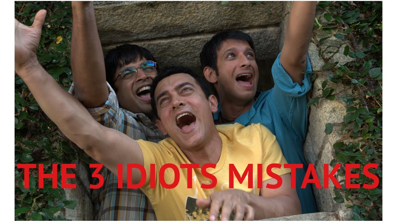 (101 Mistakes) In 3 Idiots - Plenty Mistakes In " 3 Idiots " Full Hindi ...