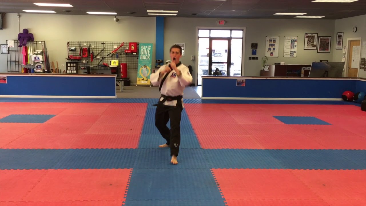 Wheel Kick, Spinning Inside - Outside Kick, Spinning Wheel Kick Combo ...