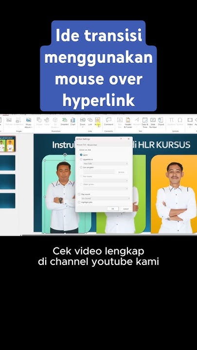 Transisi Mouse over hyperlink di Power point #tutorial #powerpoint #tutorial #slide - YouTube