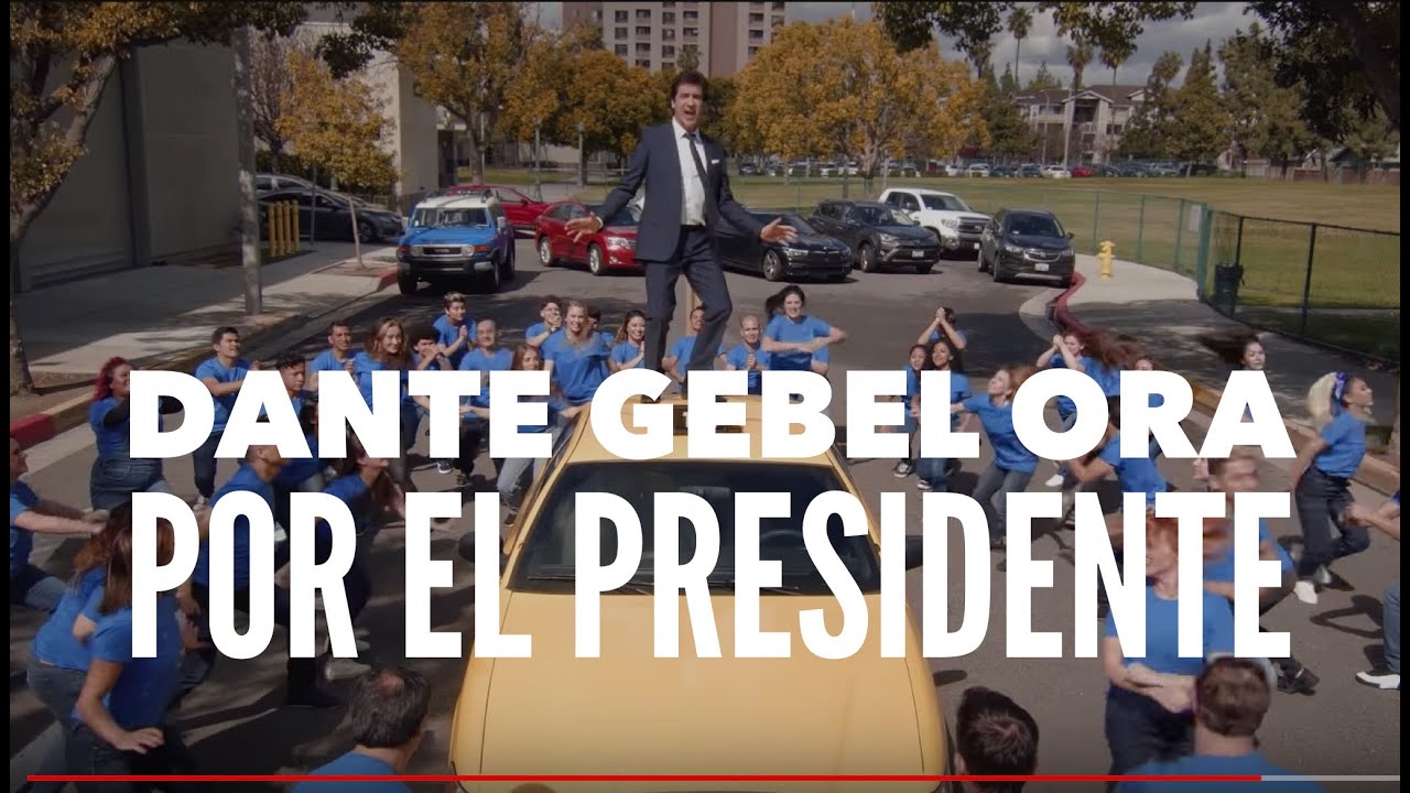 Dante Gebel orando por el Presidente Nayib Bukele. 4K - YouTube