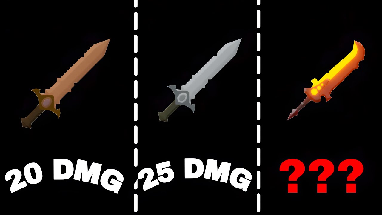 WHAT DID THE DEVS DO TO IRON ARMOR!?!?! Sword Damage Comparison (Roblox ...