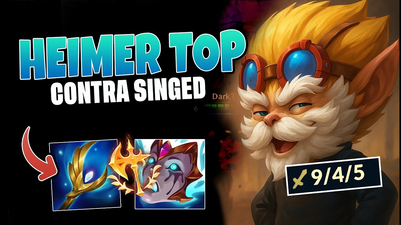 COMO JOGAR DE HEIMERDINGER CONTRA SINGED TOP | DarkTany - YouTube
