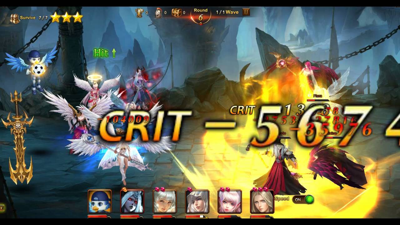League of Angels 2 - Game play review. Fight against Flora - YouTube