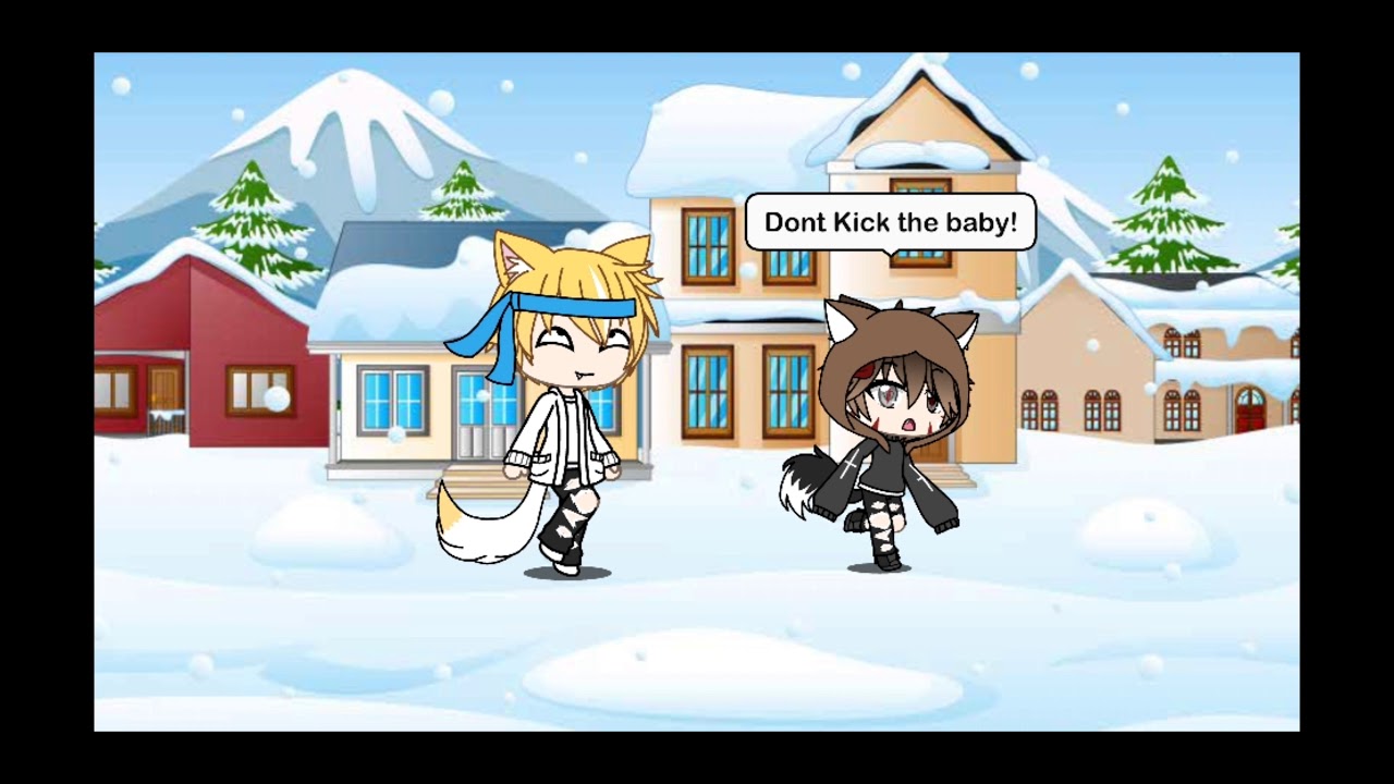 Kick The Baby|Meme|Gacha Life| - YouTube