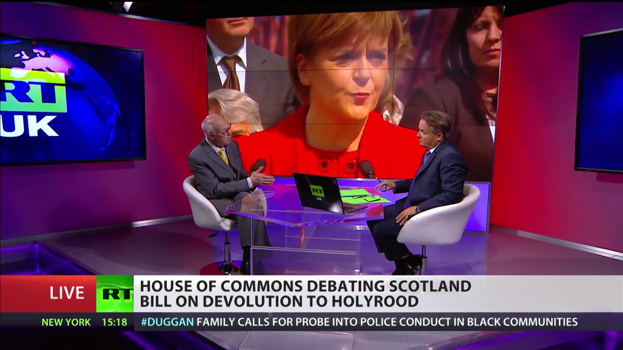 Scotland devolution vow watered down at Westminster - YouTube