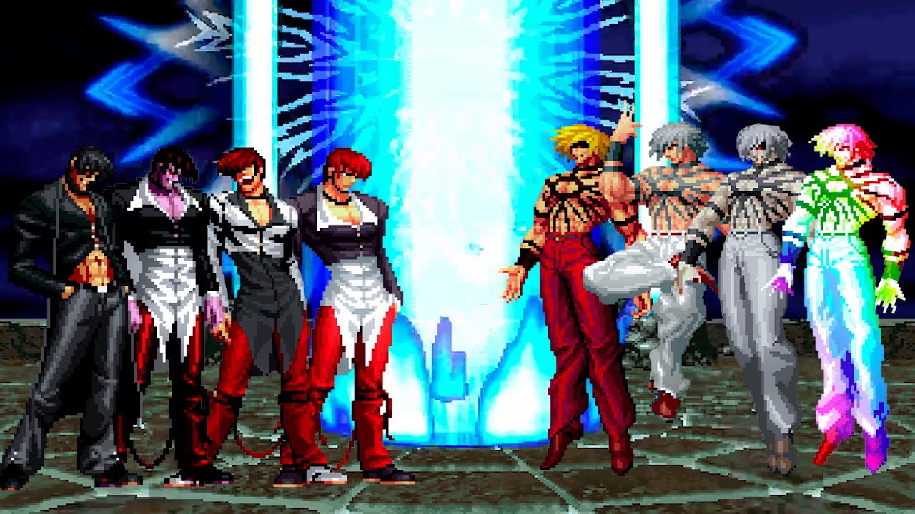 The King of Fighters (MUGEN) | Iori Yagami vs Orochi - YouTube
