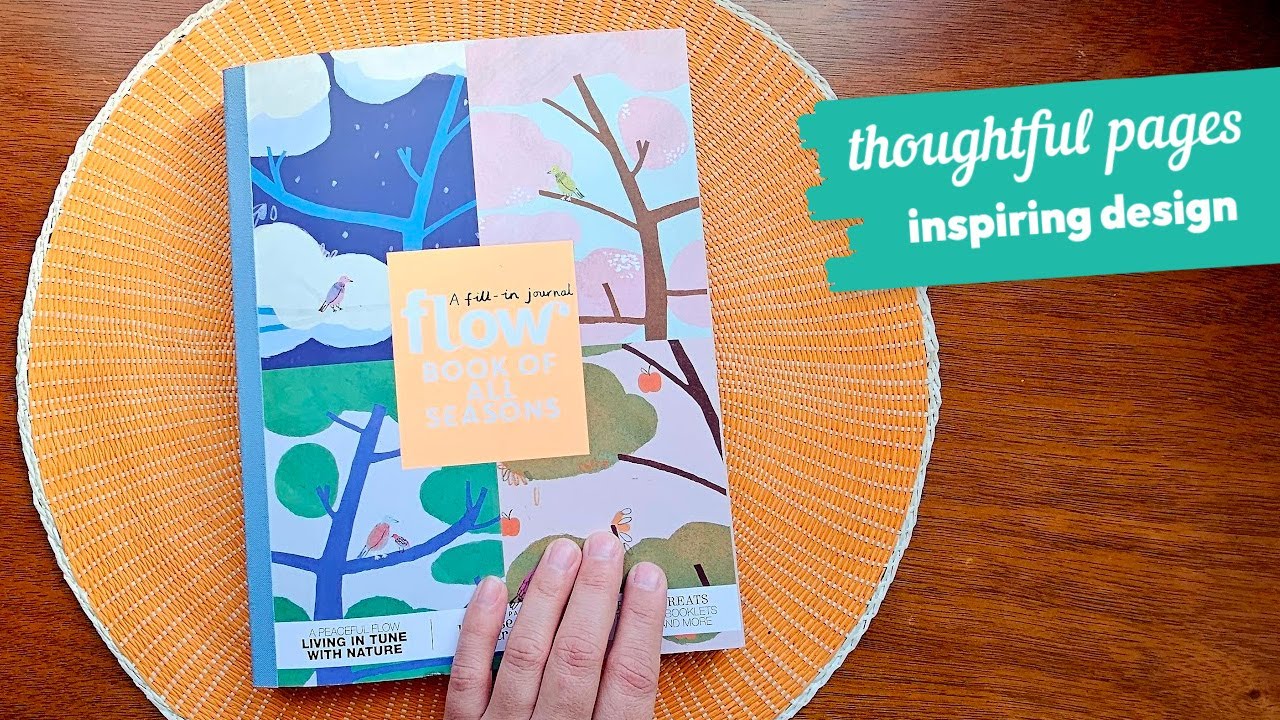 Flip Through | Flow Book of All Seasons - A Fill-In Journal - YouTube