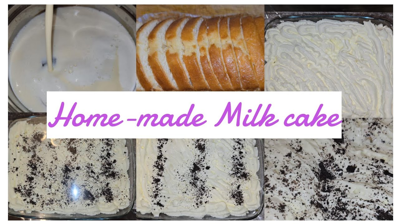 Easy Carnation Milk Cake Recipe! Easy & Simple Home-Made Milk Cake🍥 ...