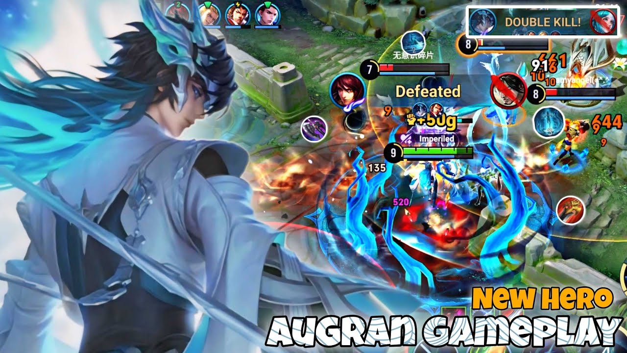 Augran Jungle Pro Gameplay | New Hero Guide | Honor of Kings Hok KoG - YouTube
