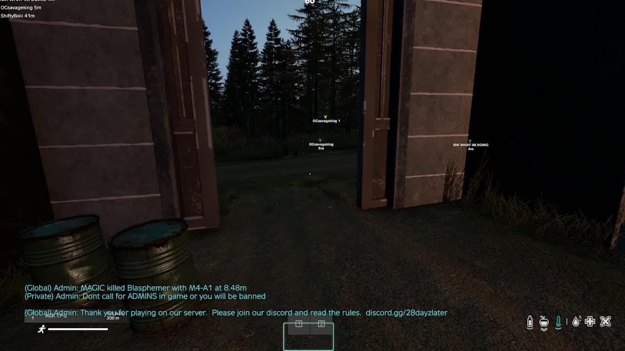 Dayz 28 DayZ toxic admin abuses power and we got banned - YouTube