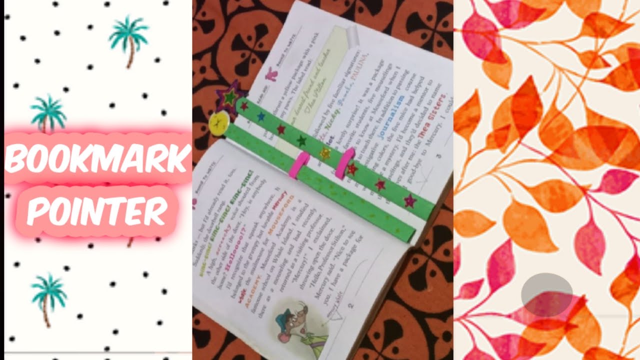 Bookmark pointer made with paper very easy and very helpful😊 - YouTube