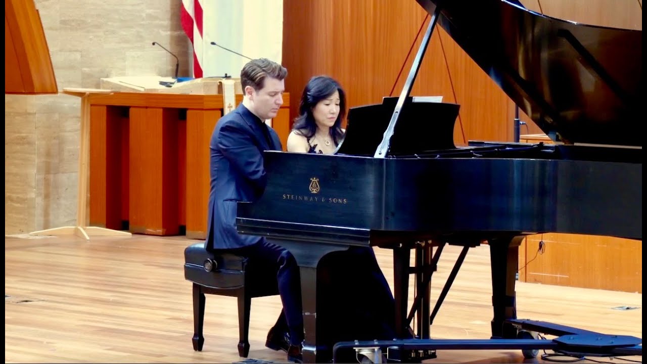 Pianists Alessio Bax and Lucille Chung perform Maurice Ravel’s Mother ...