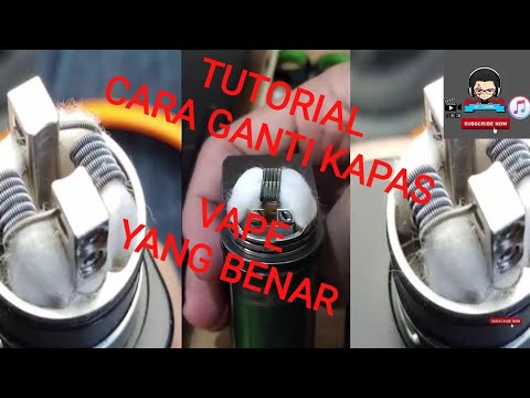 Tutorial Cara Wicking Kapas Bacon Prime Vape di RDA Dead Rabbit V3 # ...