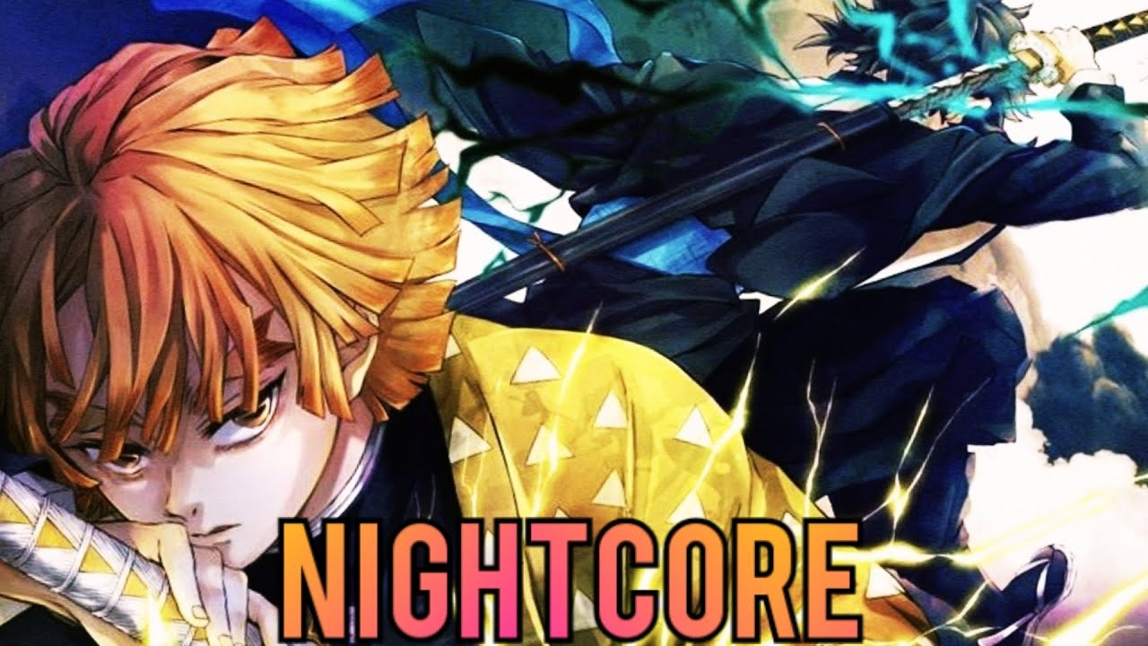Nightcore | Zenitsu Vs Kaigaku (Kimetsu No Yaiba) - Luz & Escuridão | Okabe feat. AniRap - YouTube