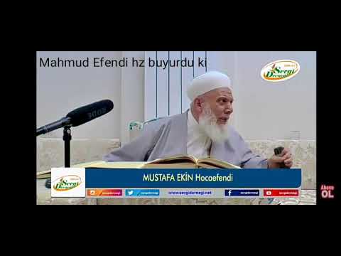 Tarikat dersi yapmayan ihvan - Mustafa EKİN hocaefendi