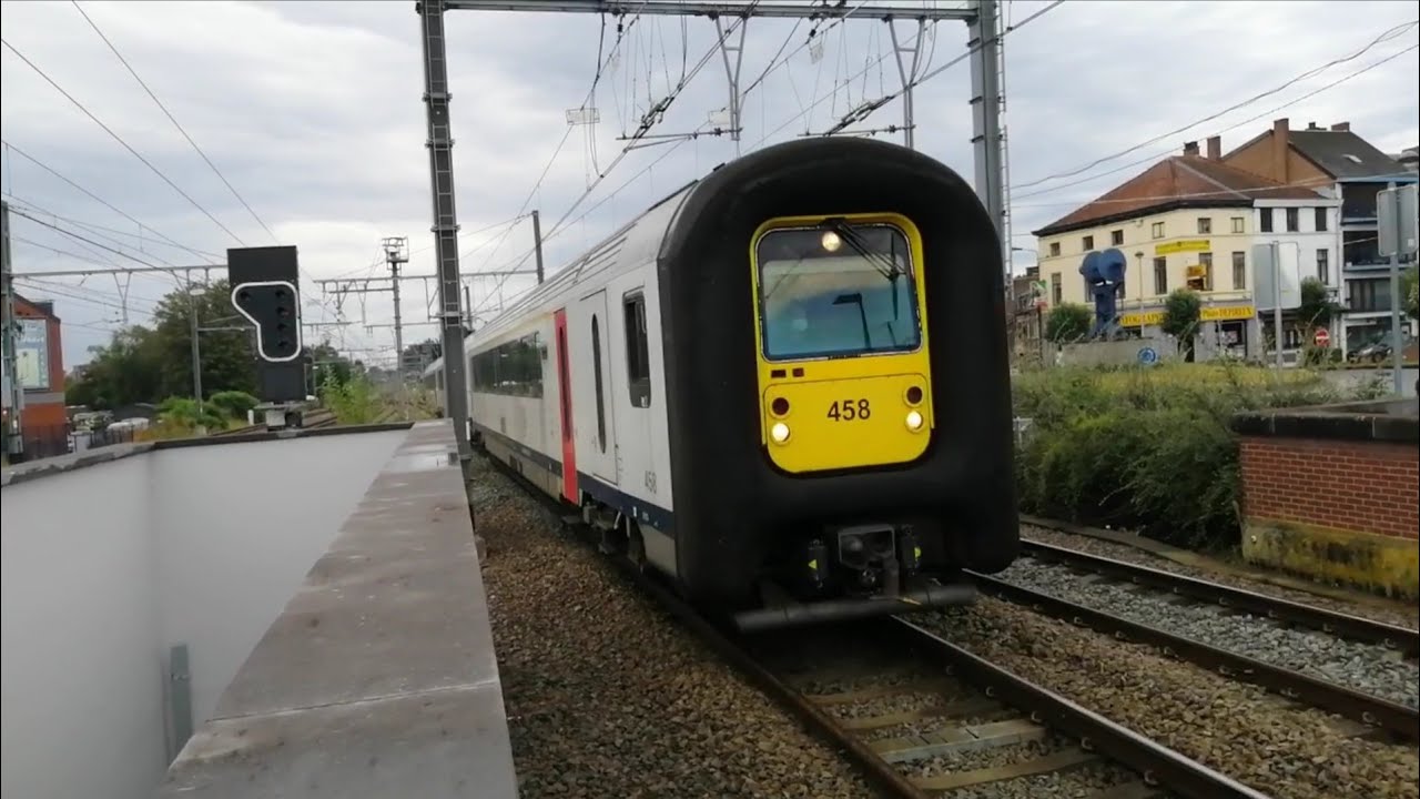 "TRAINS SPOTTING" en gare de Gembloux, Namur et Jambes (+ AM96 en test ...