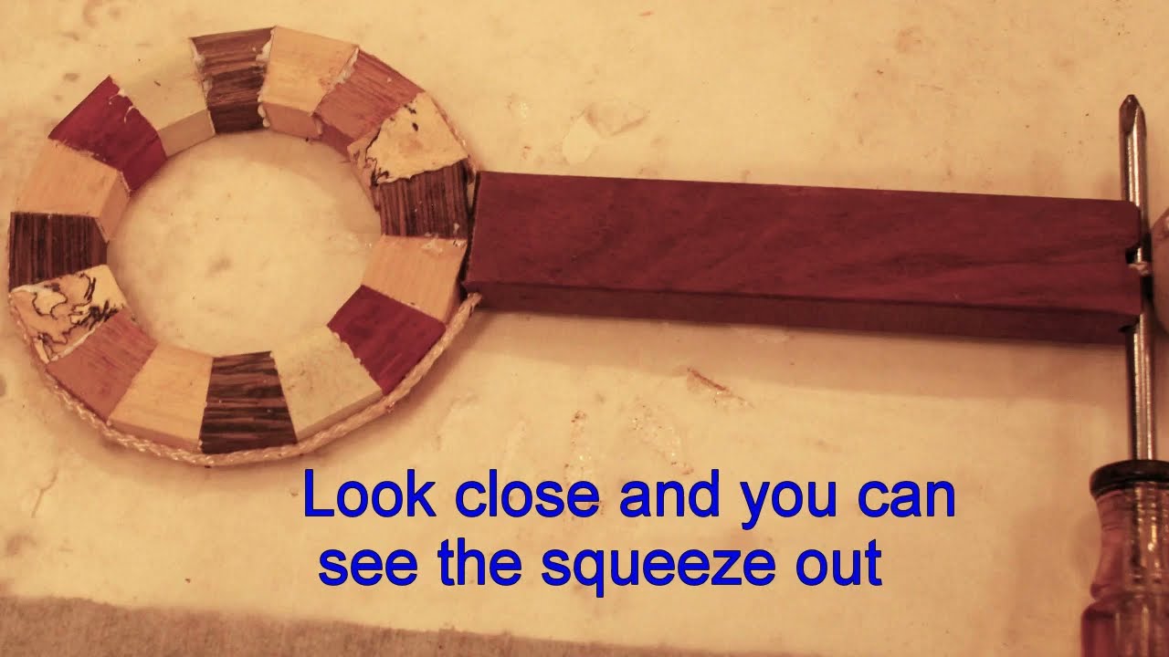 Basics segmented ring single glue up - YouTube