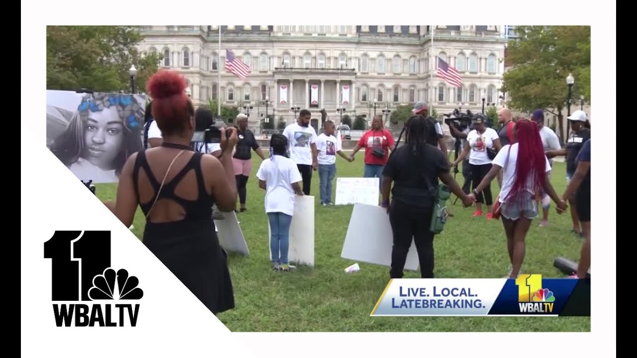 Family honors NyKayla Strawder in ceremony outside City Hall - YouTube