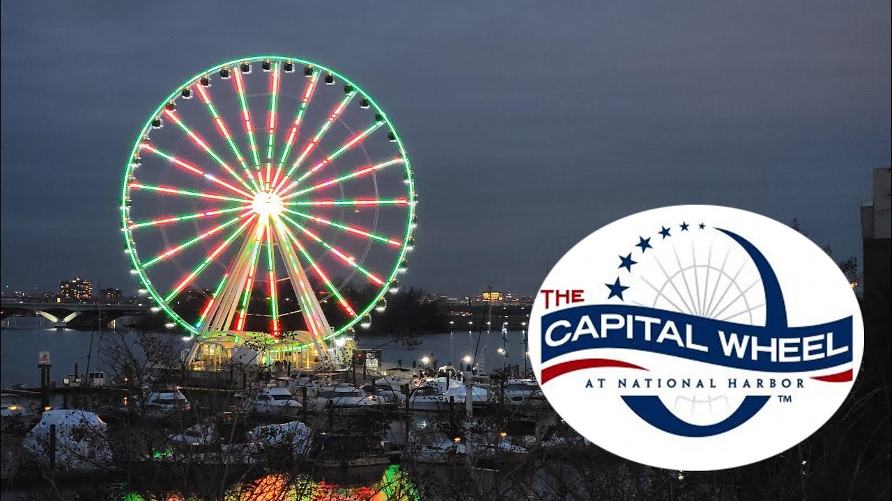 The Capital Wheel || National Harbor || National Harbor at Christmas ...