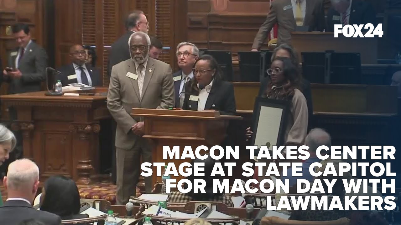Macon takes center stage at state capitol in Atlanta for Macon Day with ...