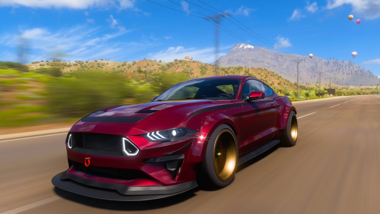 FORD MUSTANG RTR - Forza Horizon 5 Xbox Series S Gameplay - YouTube